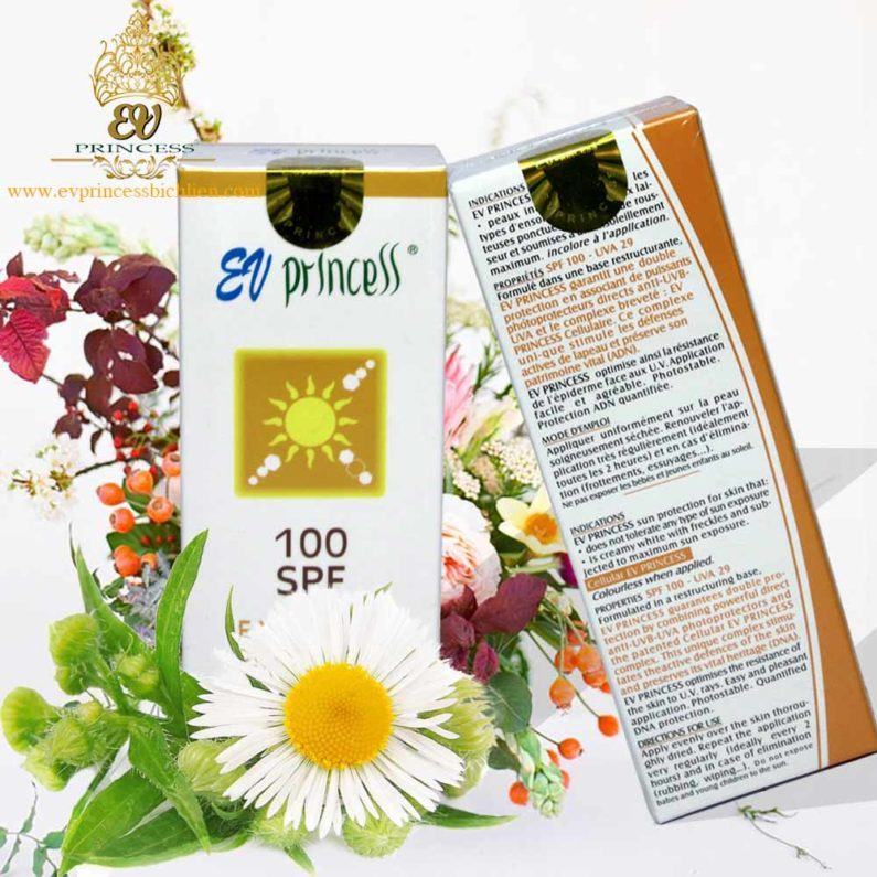 EV Princess 100 SPF Sun Block Lotion kem chống nắng